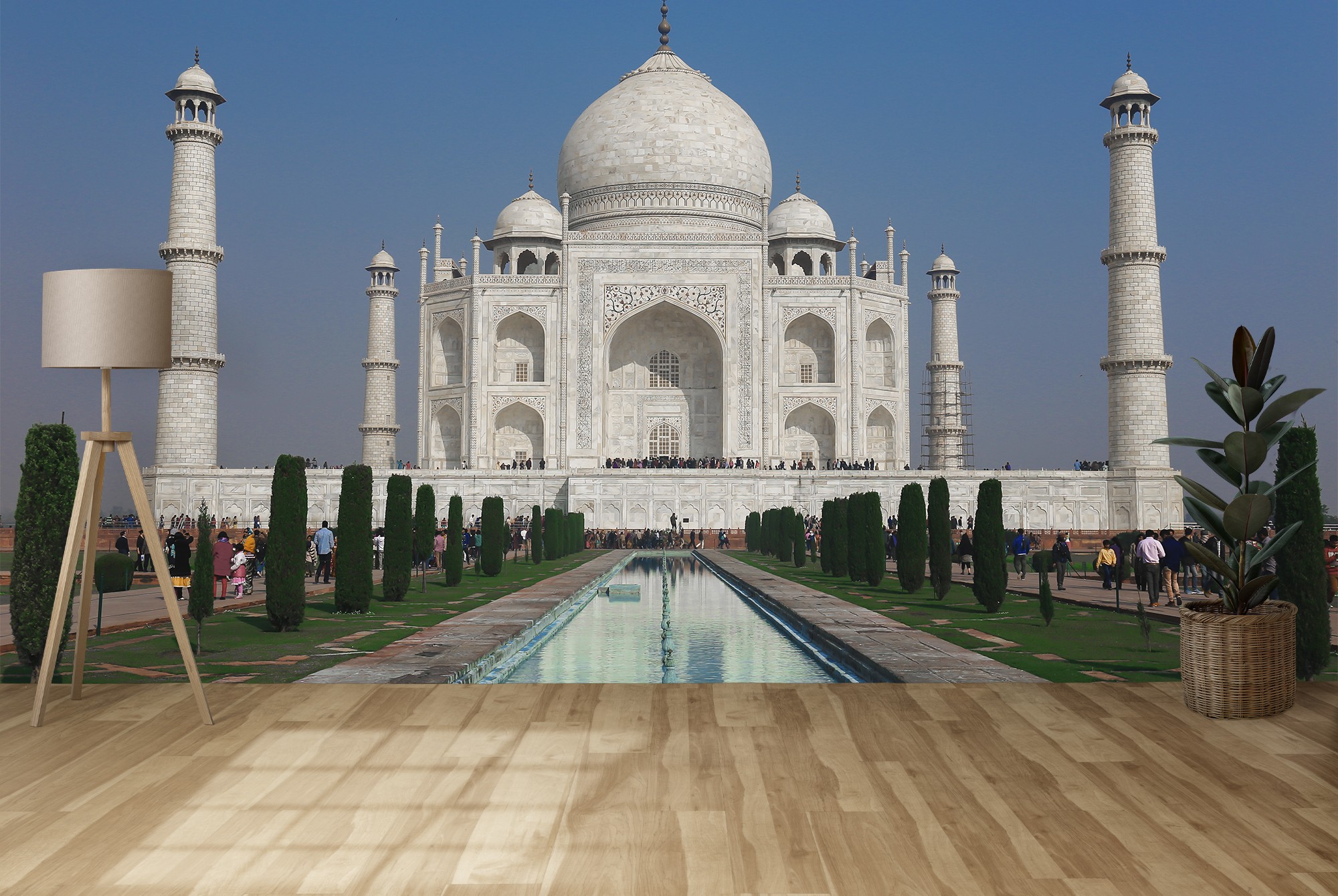 Taj Mahal Wallpaper Wall Mural