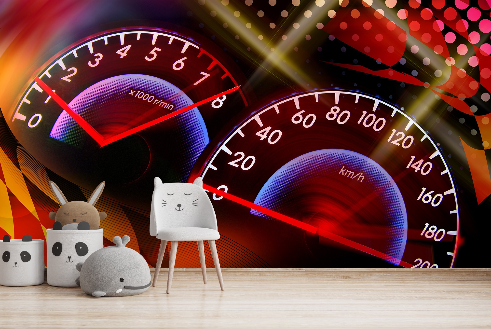 Speed racing Wallpaper Wall Mural