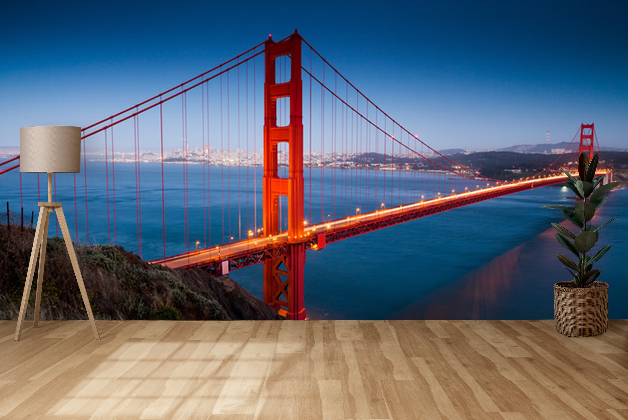 Golden Gate Bridge Wallpaper Wall Mural