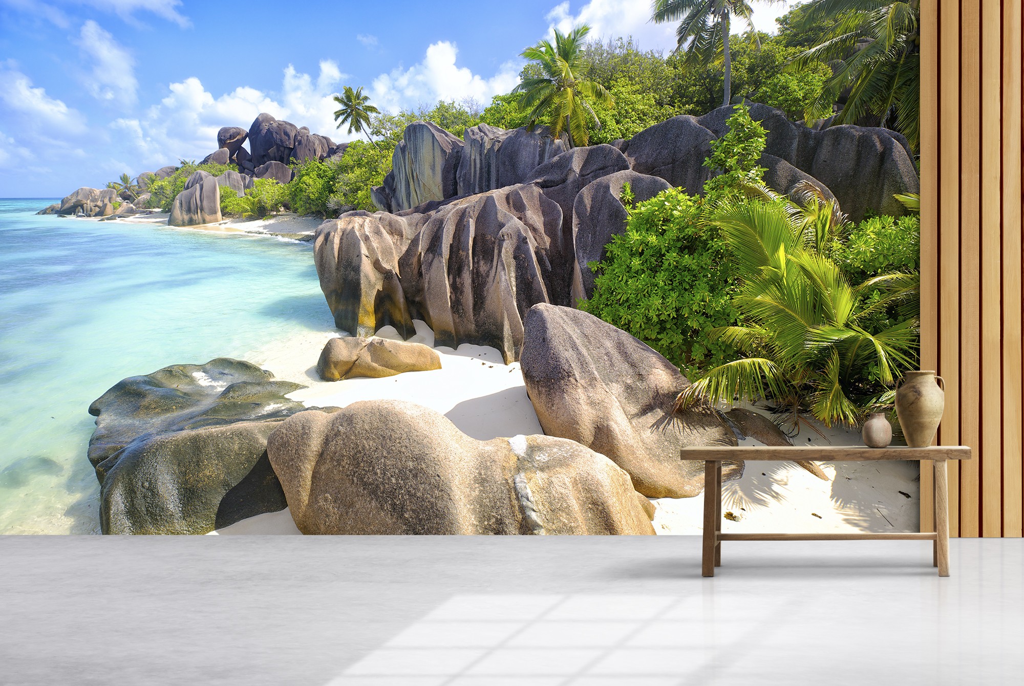 Seychelles Wallpaper Wall Mural