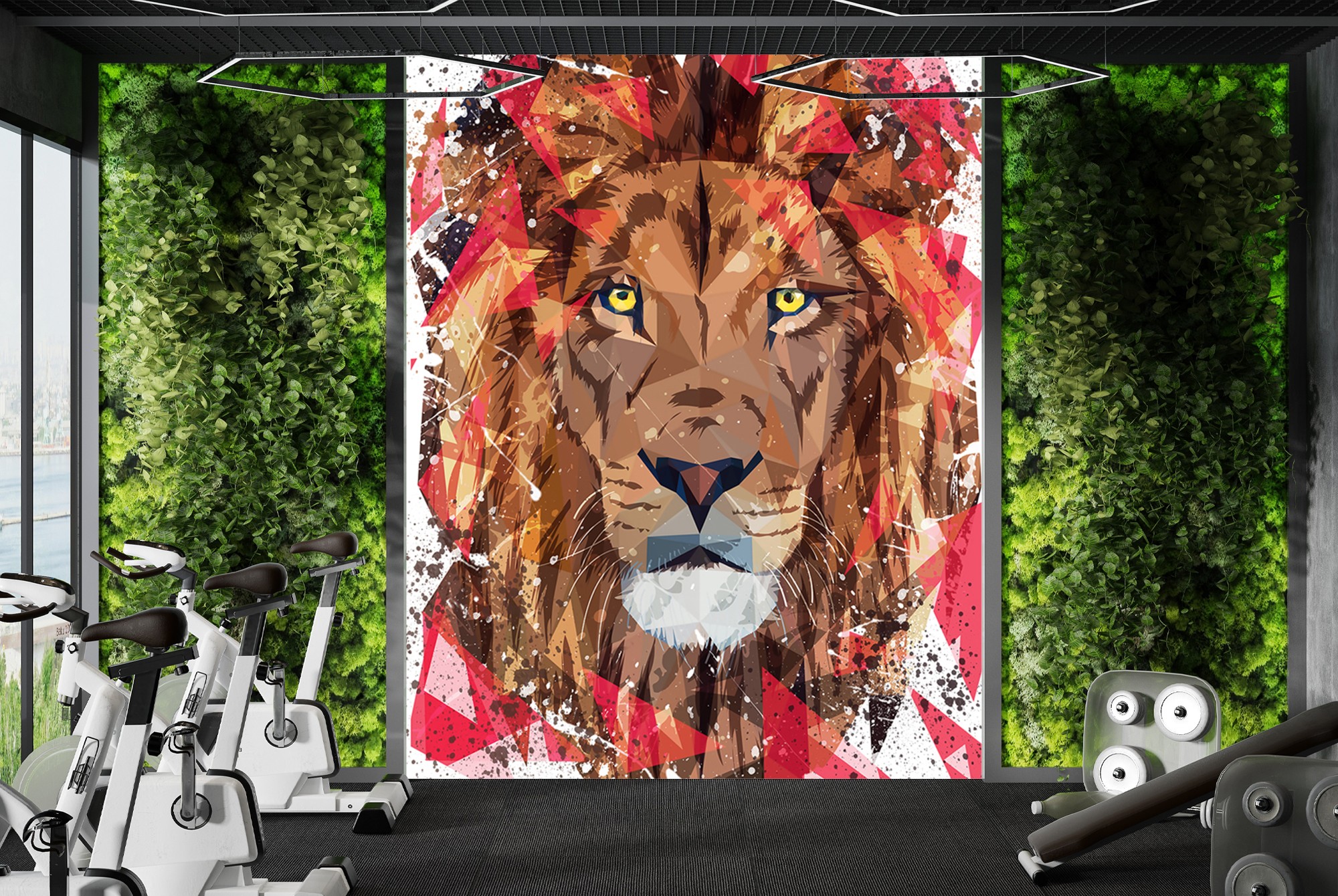 Do You Roar? Wall Mural by Mayka Ienova