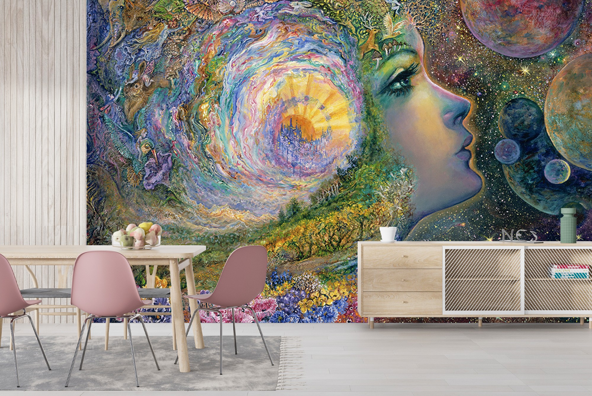 Imagine Wall Mural by Josephine Wall