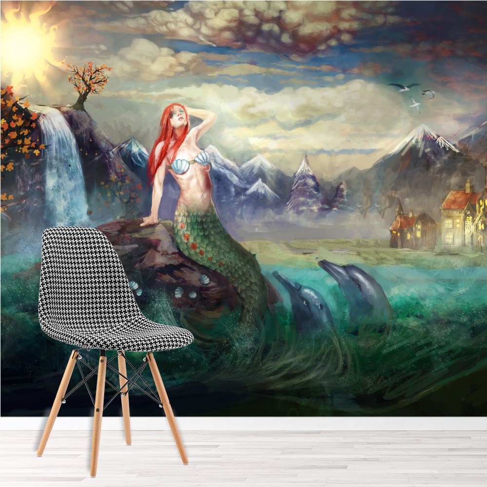 Mermaids Wallpaper Wall Mural