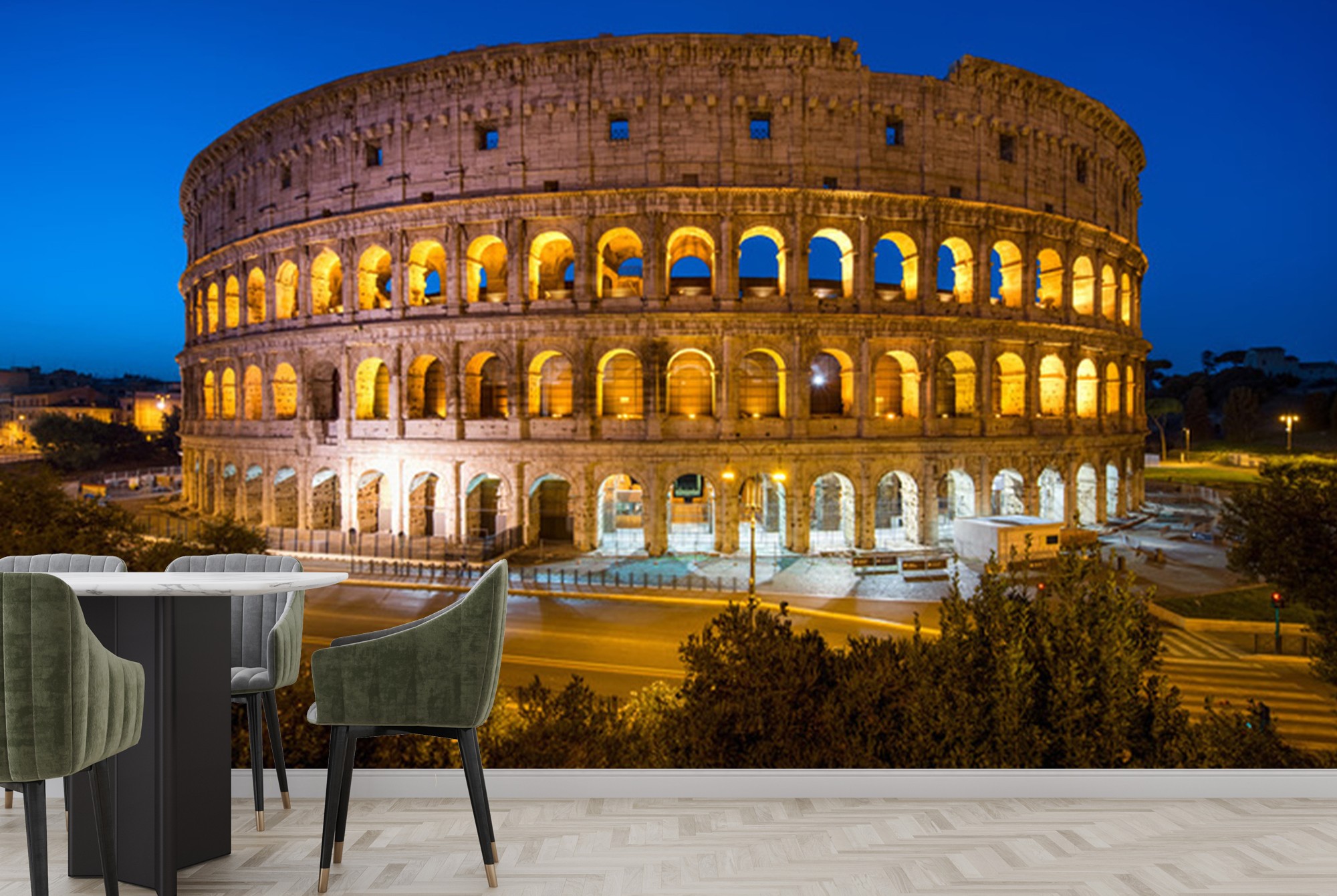 Colisée Rome Papier Peint Photo Landmark Italy Papier peint Chambre de ...