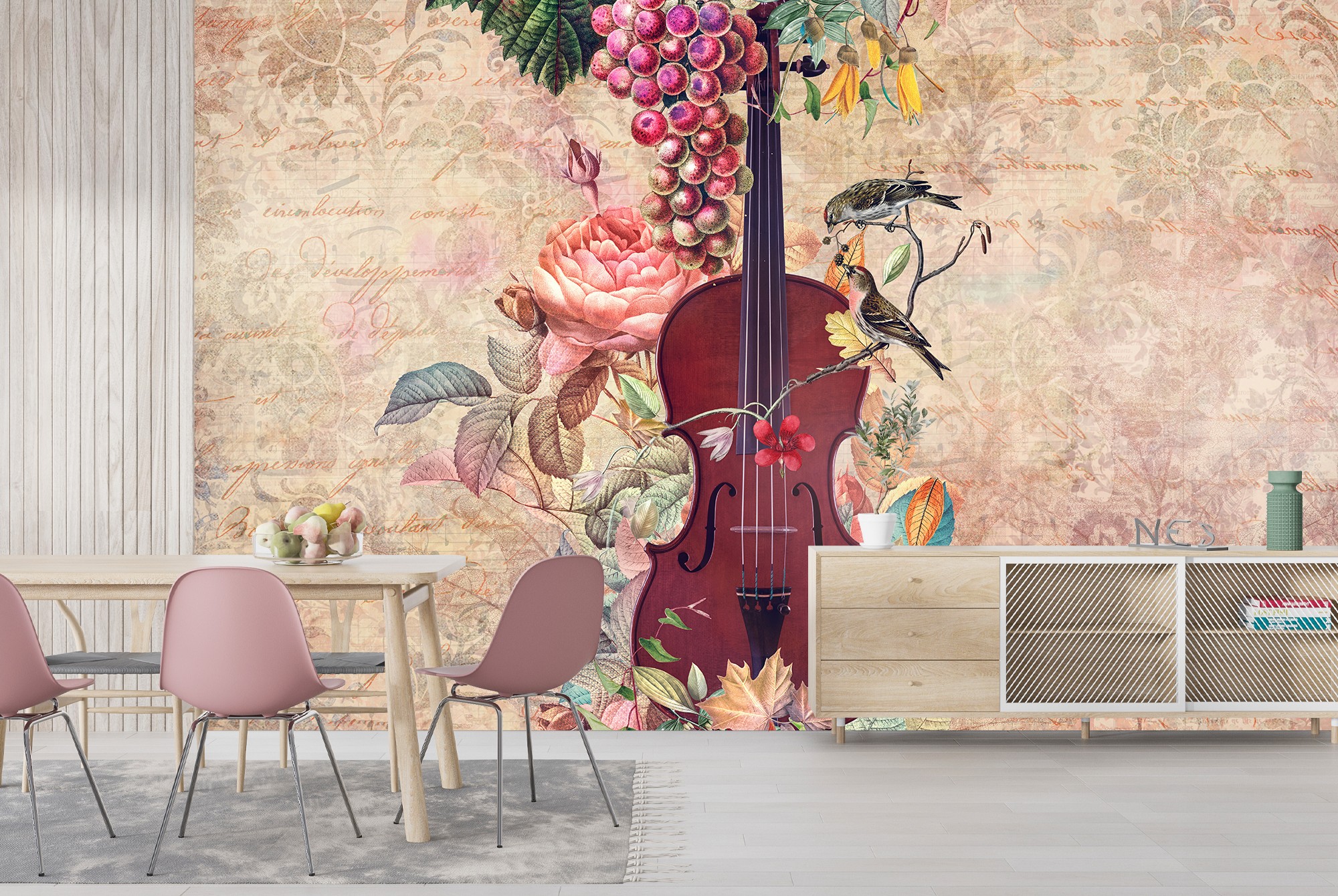 La Primavera Wall Mural by Claudia McKinney