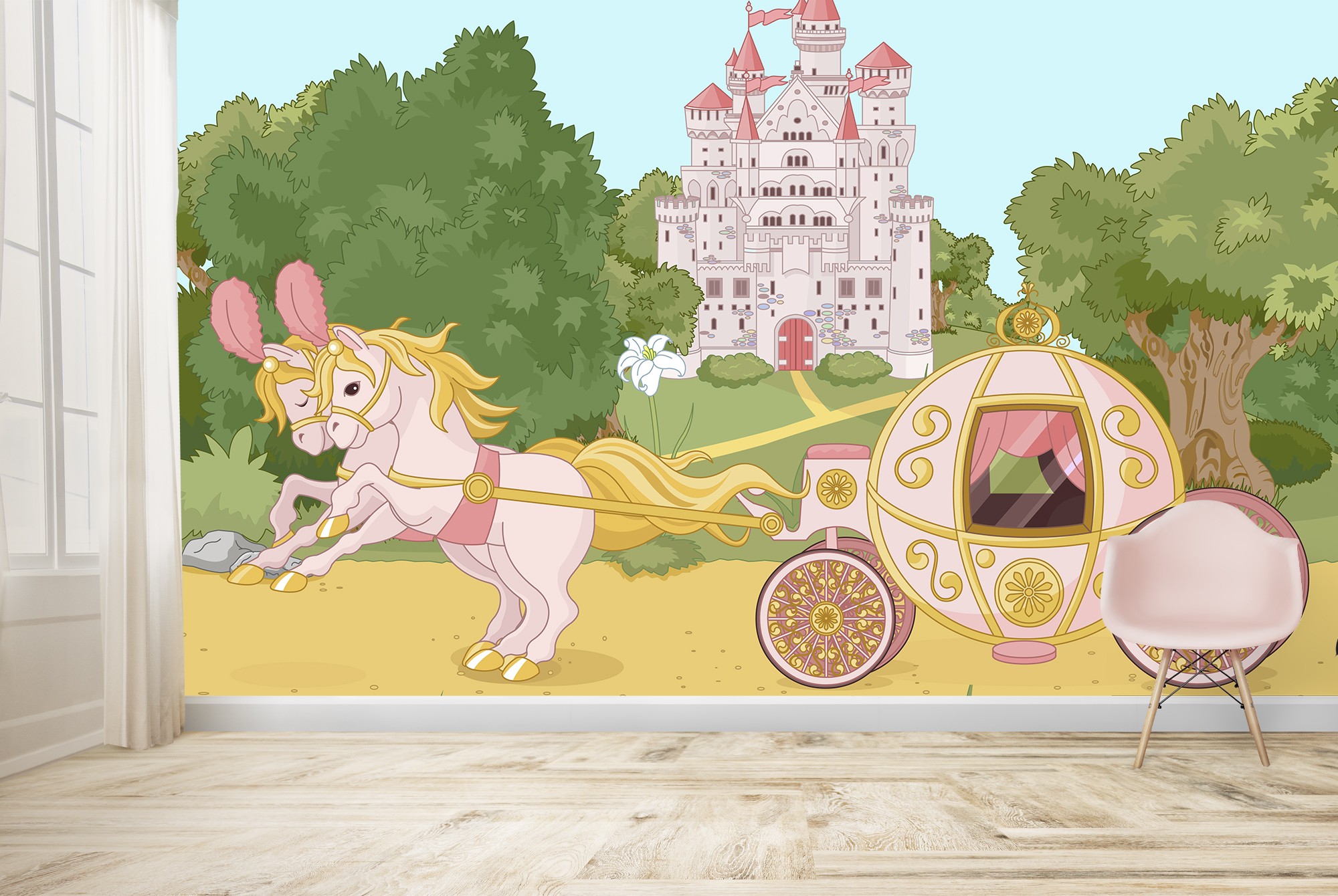 Cinderella Carriage Background