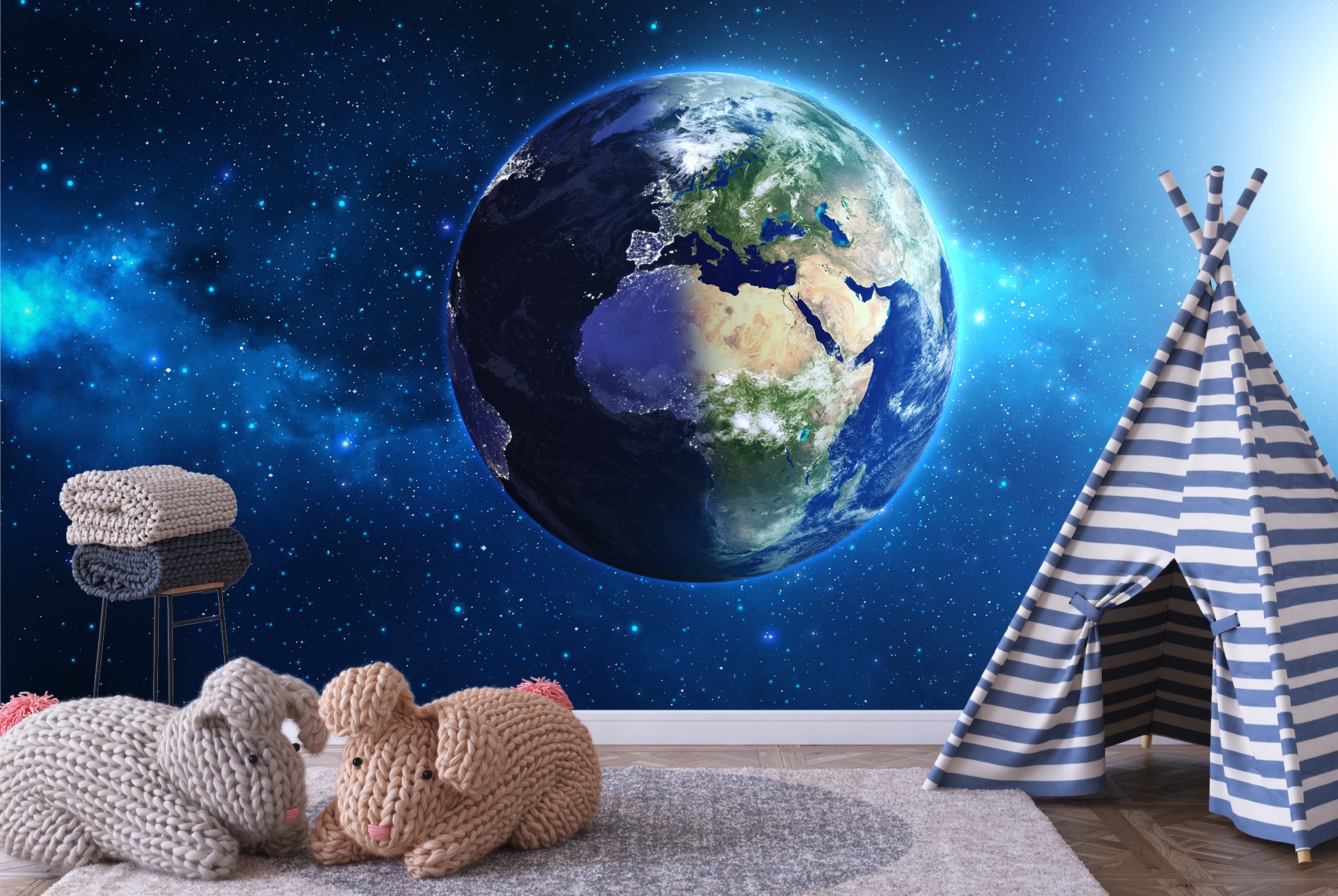 Planet Earth Wallpaper Wall Mural