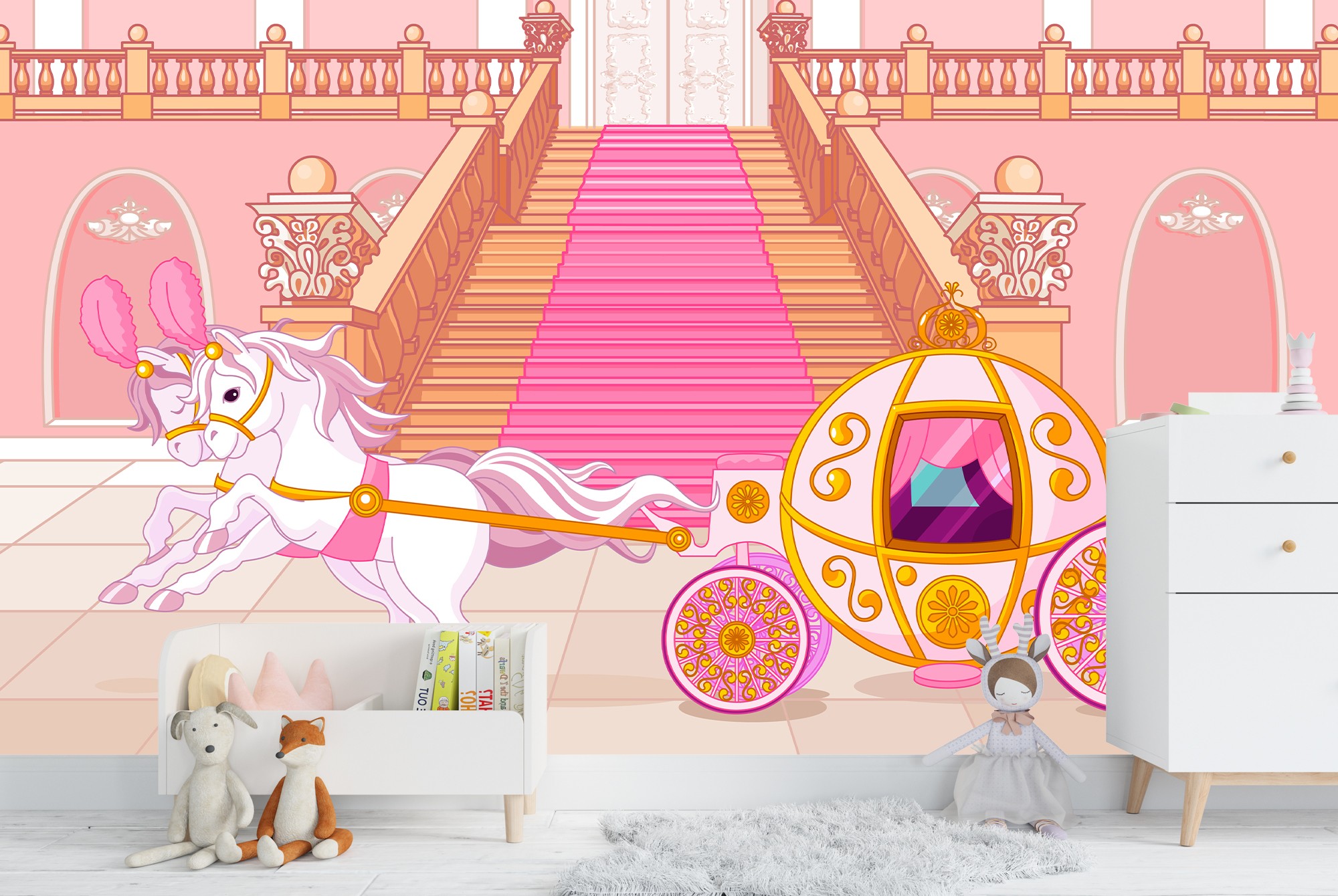 Cinderella Carriage Background