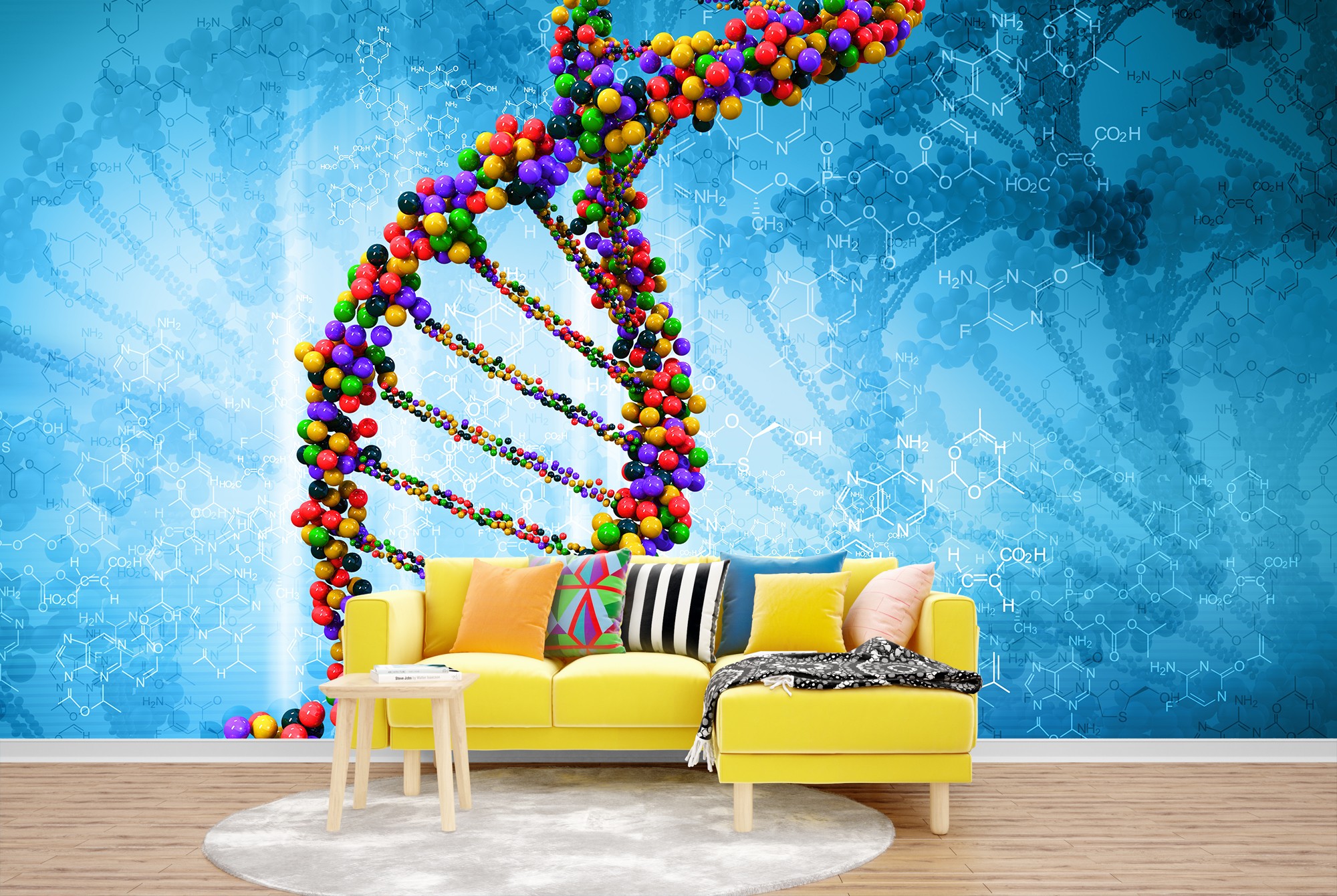 DNA Genes Science Wallpaper Wall Mural