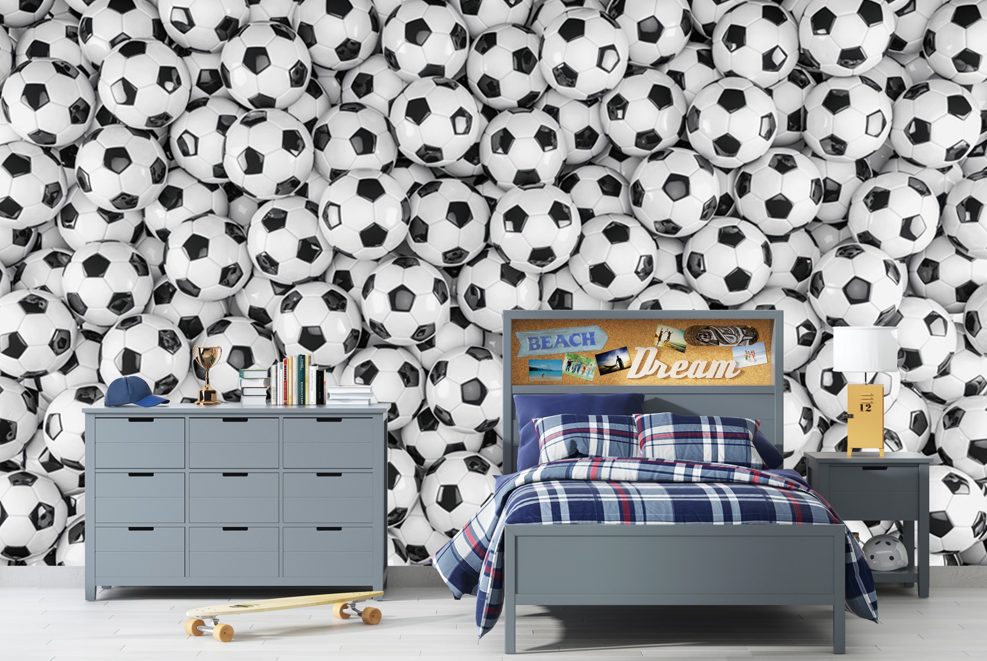 Football Background Wallpaper Wall Mural