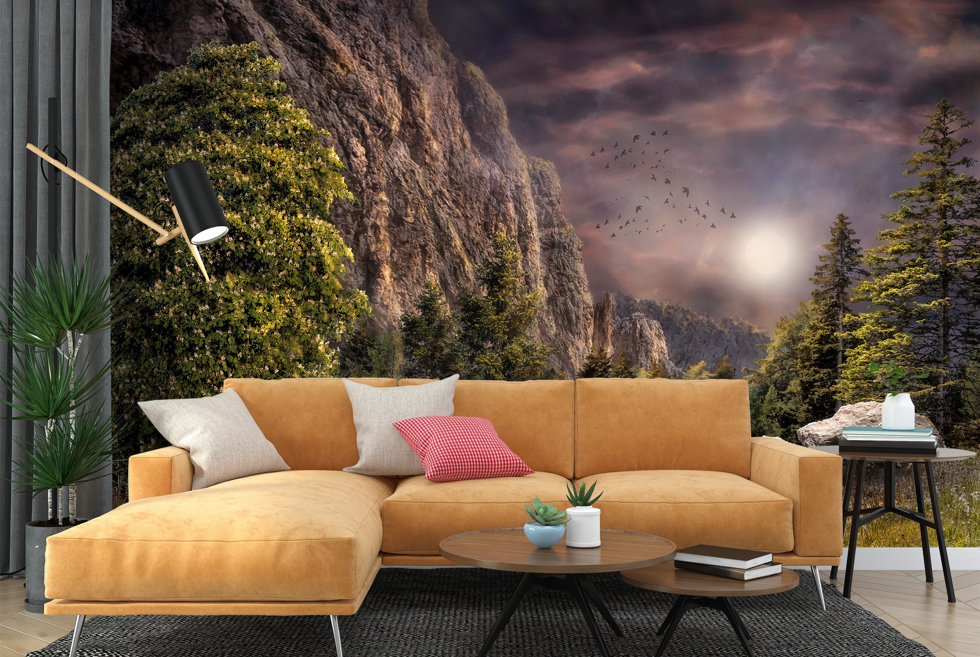 The Silence Wall Mural by Simone Wunderlich