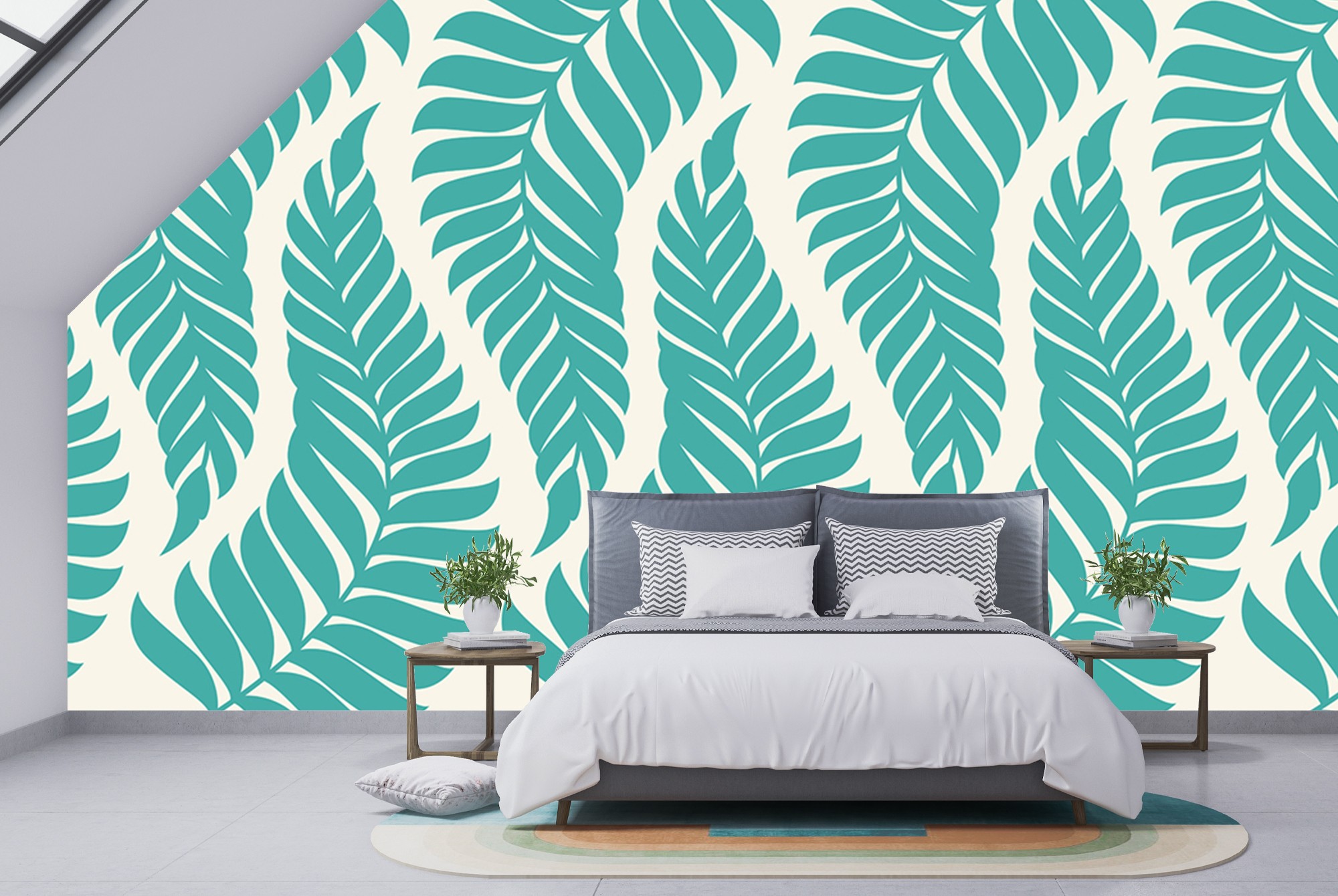 Fern Wall Mural by Bo Lundberg