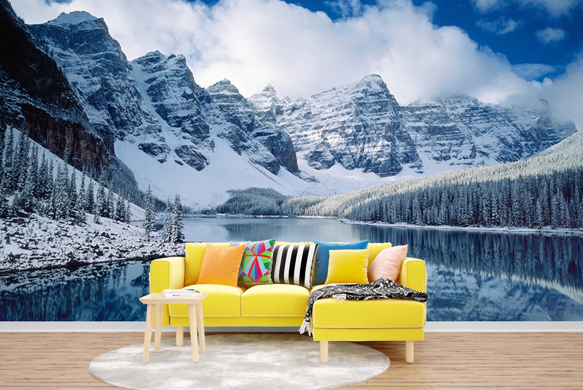 Moraine Lake Wall Mural by Alan Majchrowicz