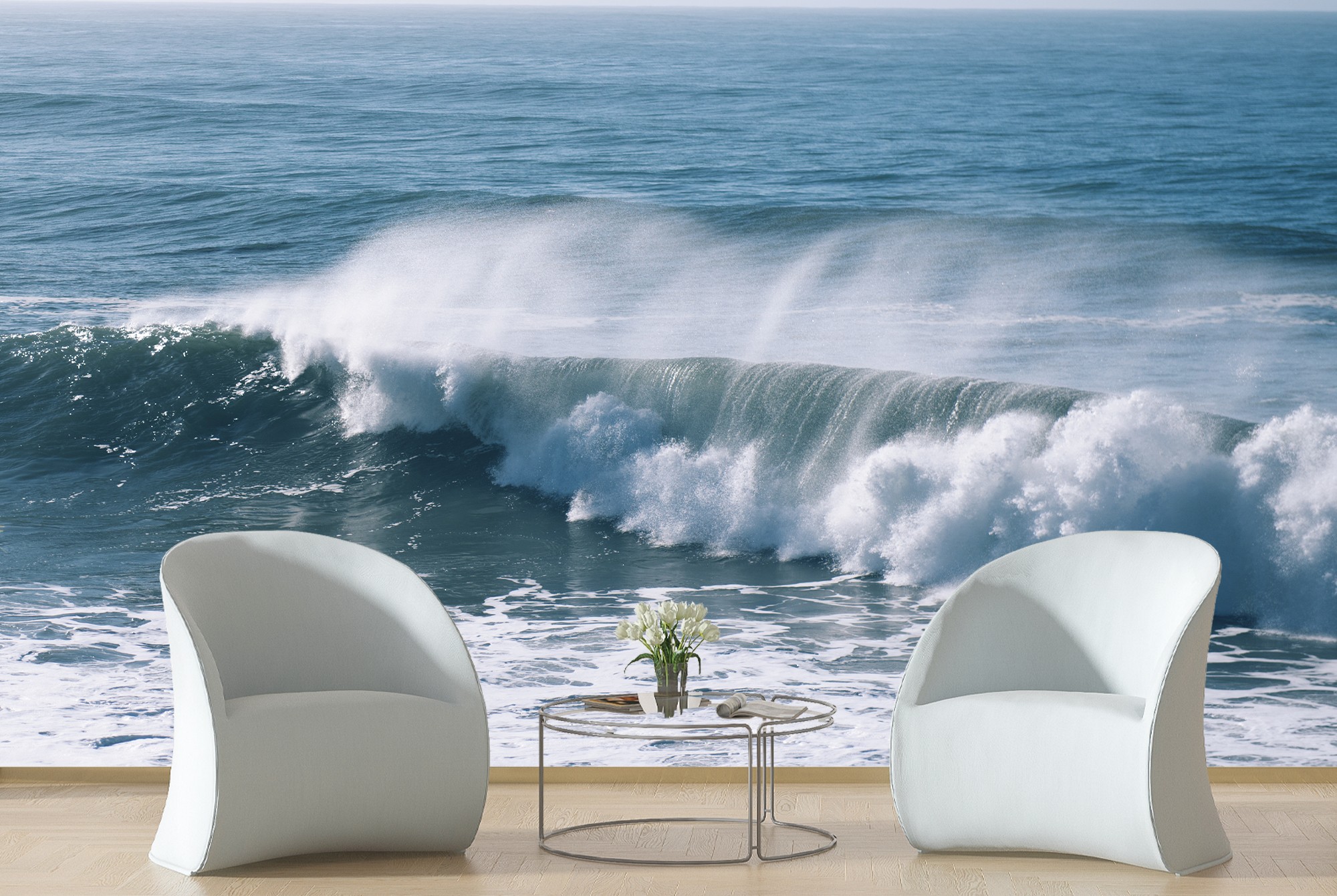Surf's Up Wall Mural by Cindy Taylor