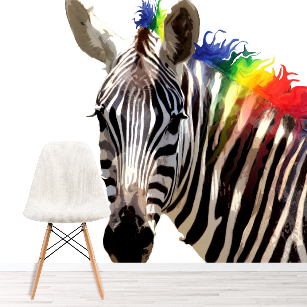 Shop Zebra Wall Murals - Azutura